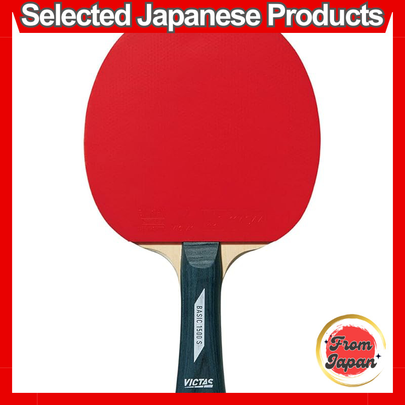 VICTAS Table Tennis Racket with Rubber - BASIC Series (Black, 2000 S, Plus Blue) | Shopee ...