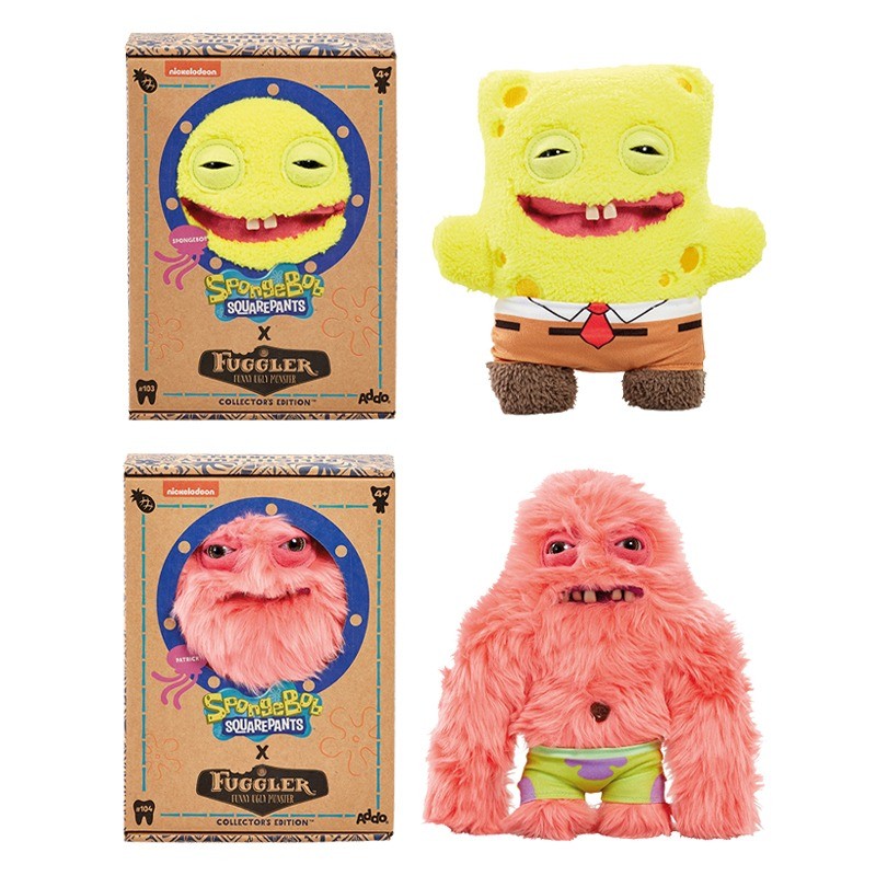 JAMXUN Fuggler Spongebob Squarepants Patrick Star Series Plush Toys ...