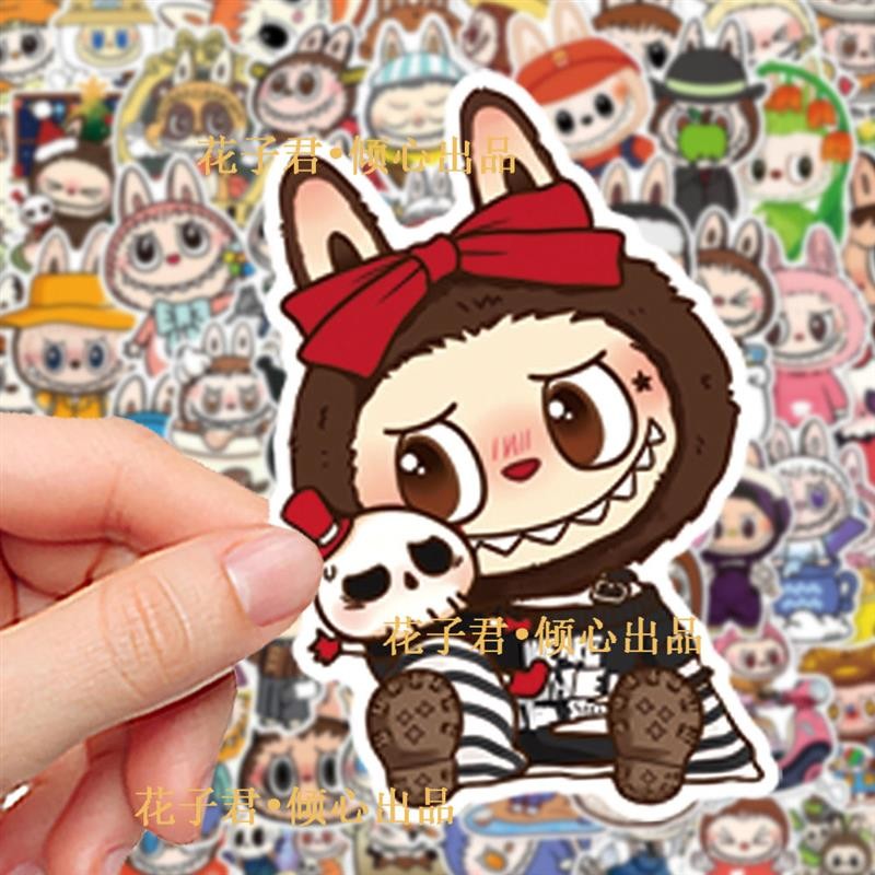 Spots 100 Pieces Cartoon Cute labubu Stickers labubu Stickers labubu ...