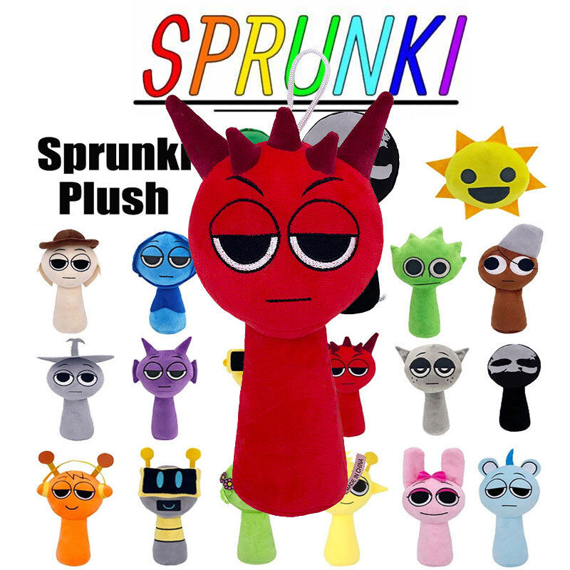 Sprunki Plush Toy Incredibox Sprunki Wiki Toys Sprunki Doll Toy 20CM ...