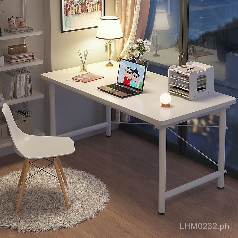 Office Long Table Home Desk Simple Student Writing Desk Work Desk Chair ...