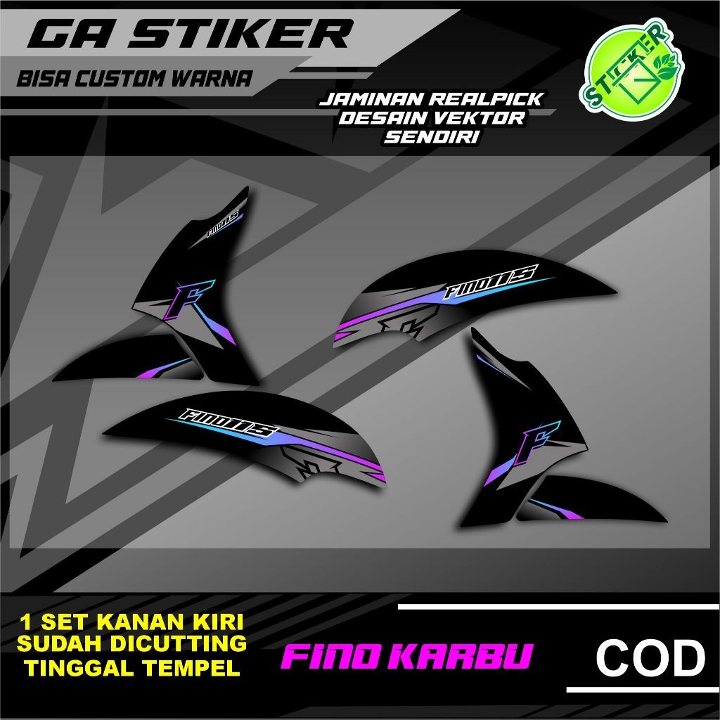 Simple STRIPPING YAMAHA FINO CARBON ABSTRACT 10 ALREADY CUTTING, JUST ...