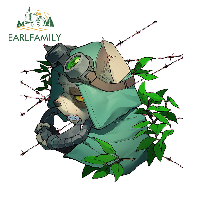 EARLFAMILY League of Legends Teemo Car Stickers Occlusion Scratch ...