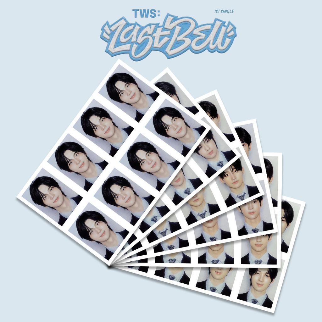 TWS Last bell SHINYU 1st mini album Identity Card Photocards School ID Photo HD Collective Cards ...