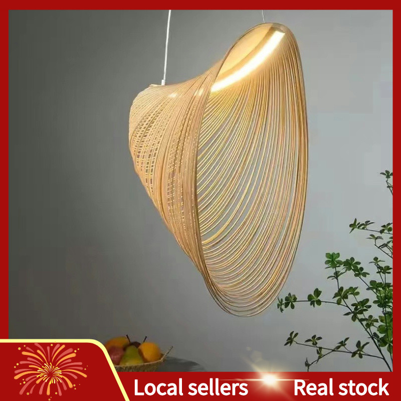 Simple Wood Ceiling Light Chandelier for Restaurant Nordic Pendant ...