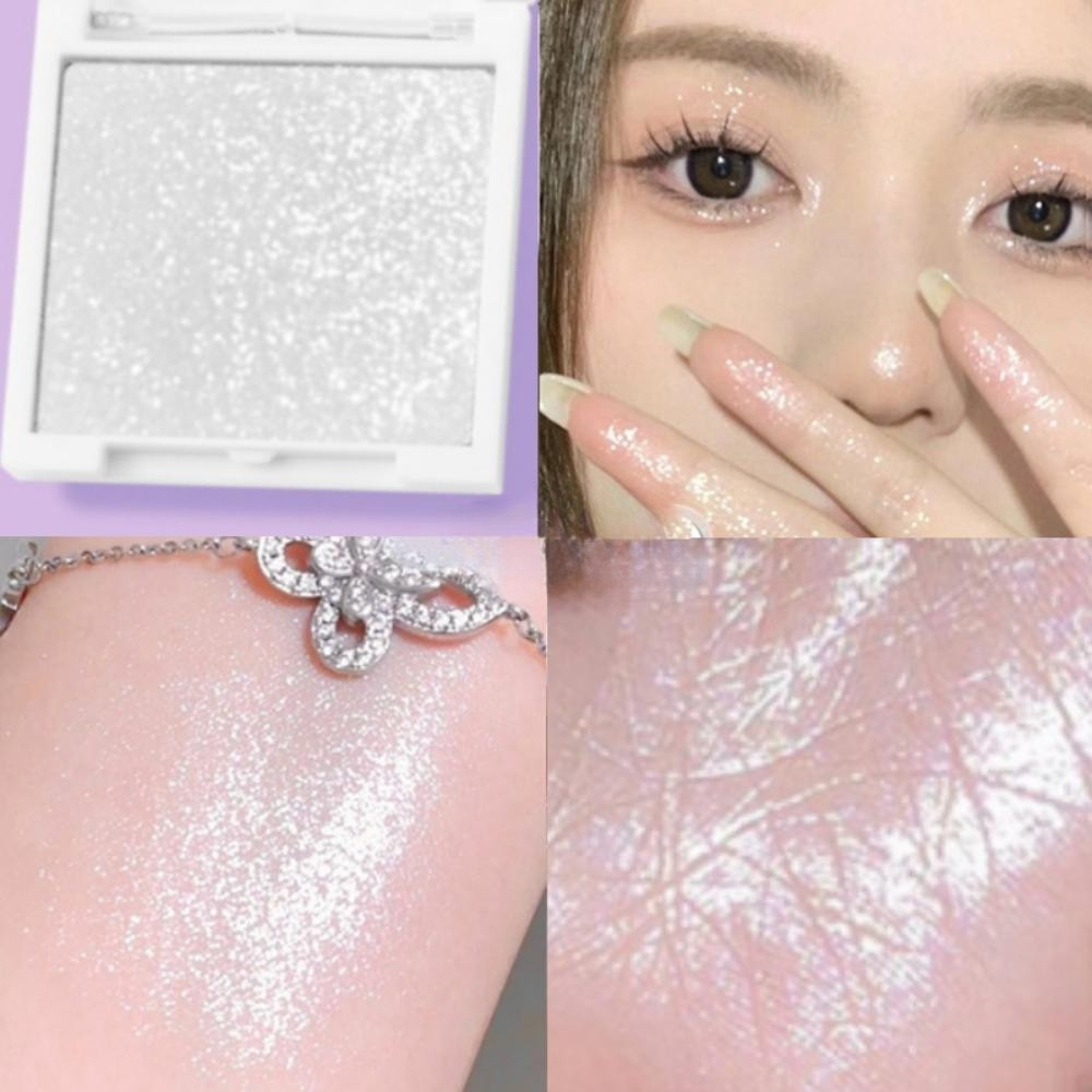 Diamond Highlighter High Gloss Powder Makeup Face Contour Brighten Skin ...