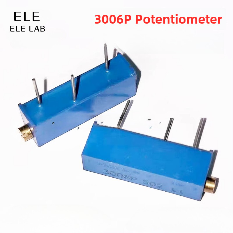 3006P Multi-Turn Trimmer Potentiometer – Precision Adjustable Resistor ...