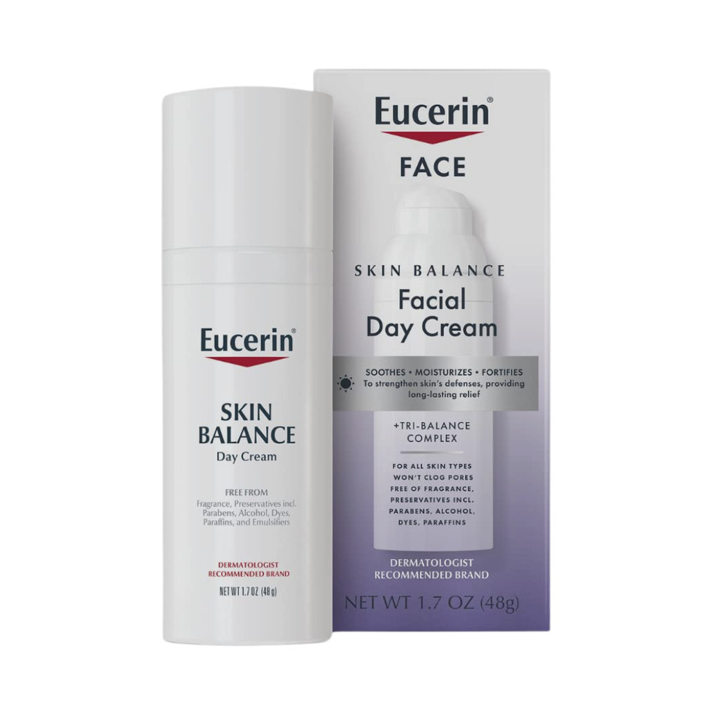 Eucerin Face Skin Balance Facial Day Cream 48g | Shopee Philippines