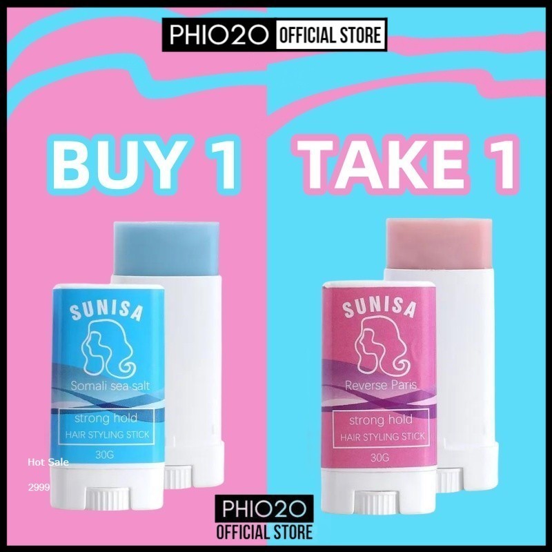 Sunisa Hair Wax Styling Stick Hold Hair Finishing Stick Sleek Hair ...