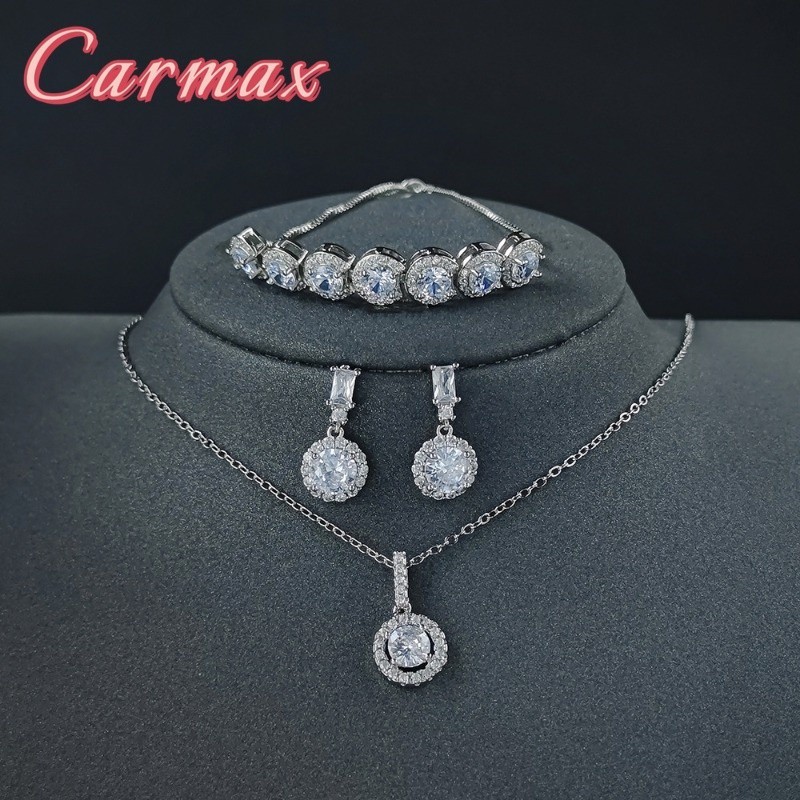 Geometric round Design Sense Niche 925 Sterling Silver Set Two-Piece ...