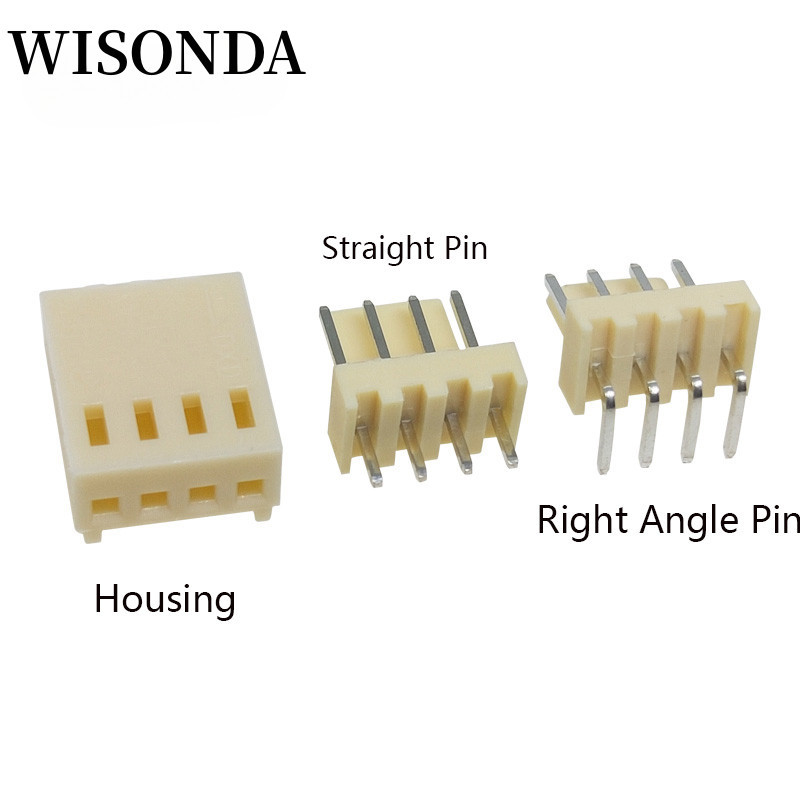 50PCS KF2510 2P 3P 4P 5P 6P 7P 8P 9P 10P Pin JST Male Female Connector 2.54MM Horizontal ...