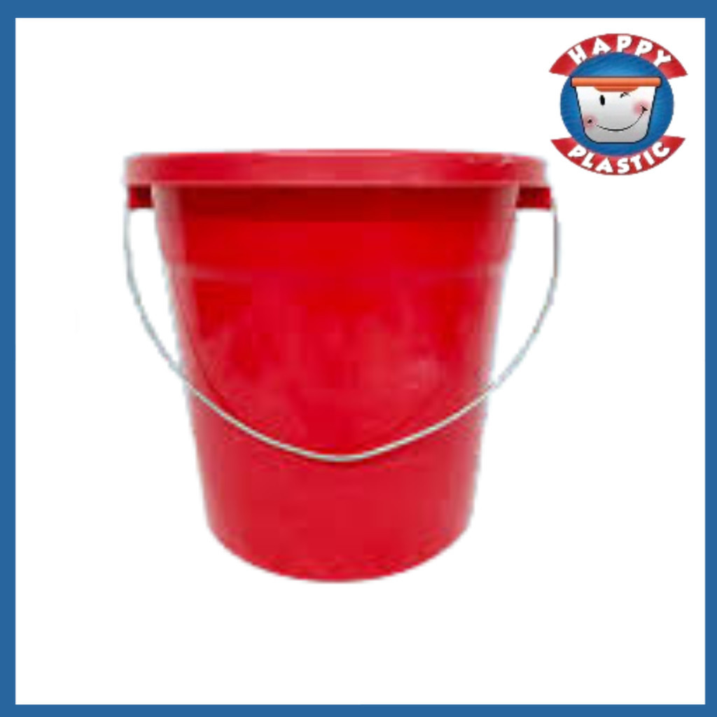 Happy Plastic Patsowell Pail - 8040 PAT Pail 4G Random Color | Shopee ...