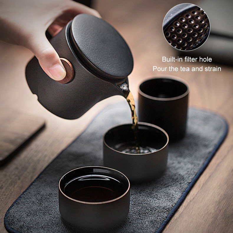 Portable and Stylish Tea Set for Your Next Getaway | Shopee Philippines