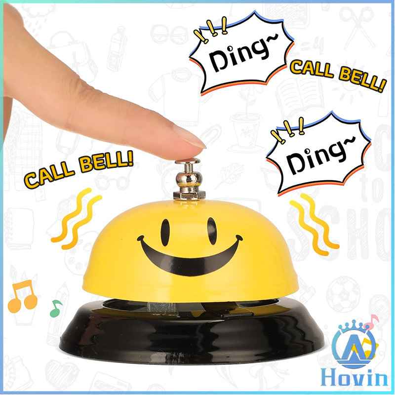 Call Bell Color Alloy Desk Kitchen Hotel Counter “Ding” bell Restaurant ...