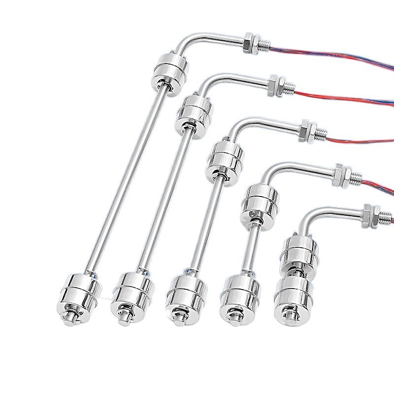 High Temperature 304 Stainless Steel Side Mounted Double Float Switch Water Level Liquid Level