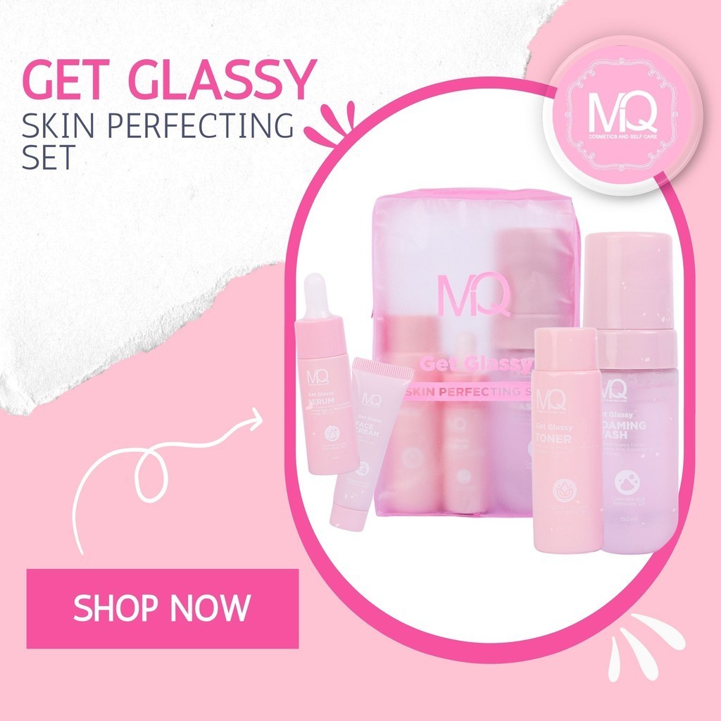 MQ Cosmetics & Selfcare Get Glassy Perfecting Set | Mild Facial Set M.Q ...