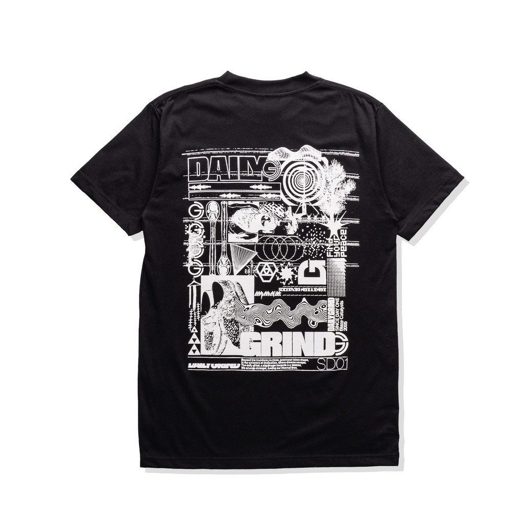 DAILY GRIND TOUCH TSHIRT BLACK | Shopee Philippines
