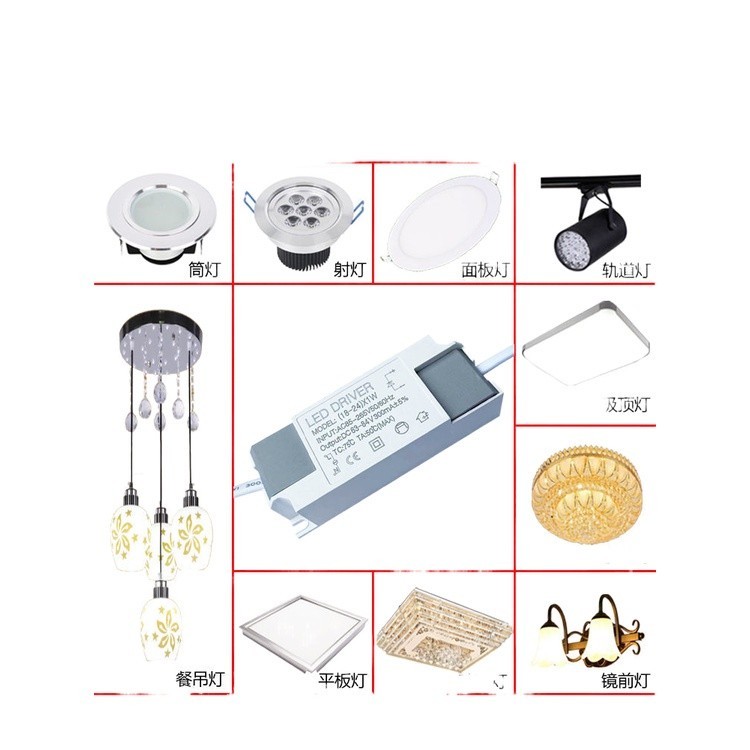 led drive power downlight spotlight driver transformer constant current ...