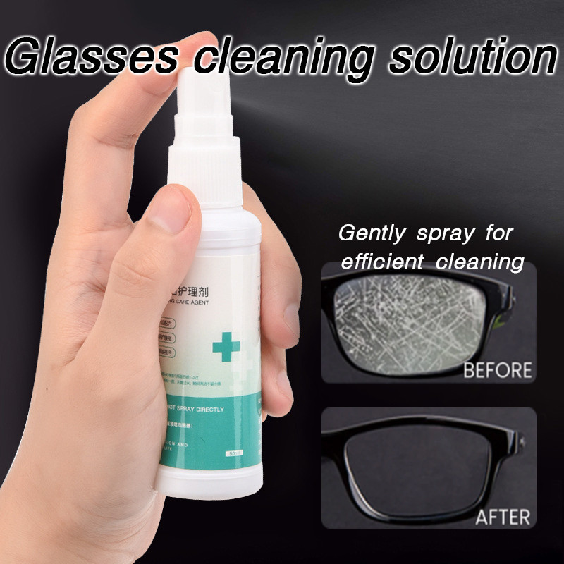 Lens Spray Cleaner 60ml for Eyewear/Camera/LED Computer/Mobile Screens ...