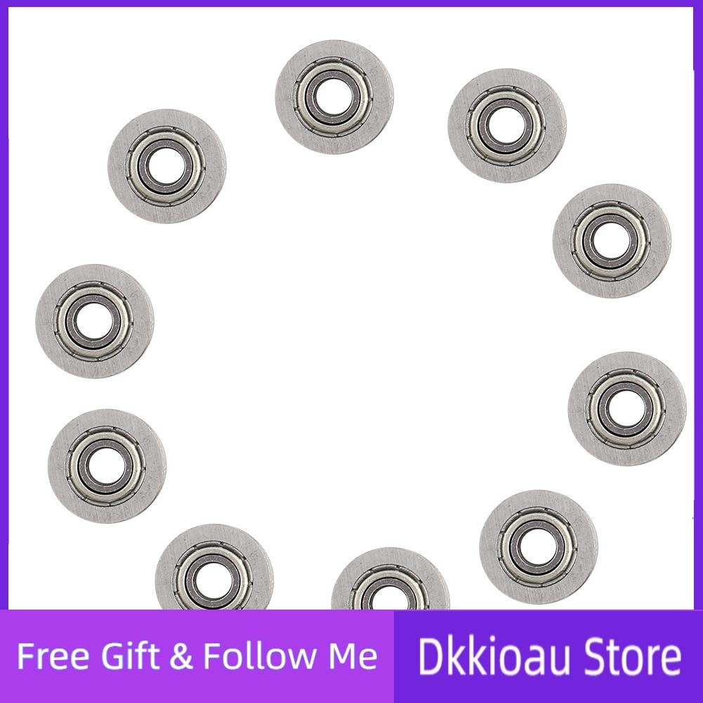 Dkkioau U Groove Bearing Ball U624ZZ For Rail Track Linear Motion ...