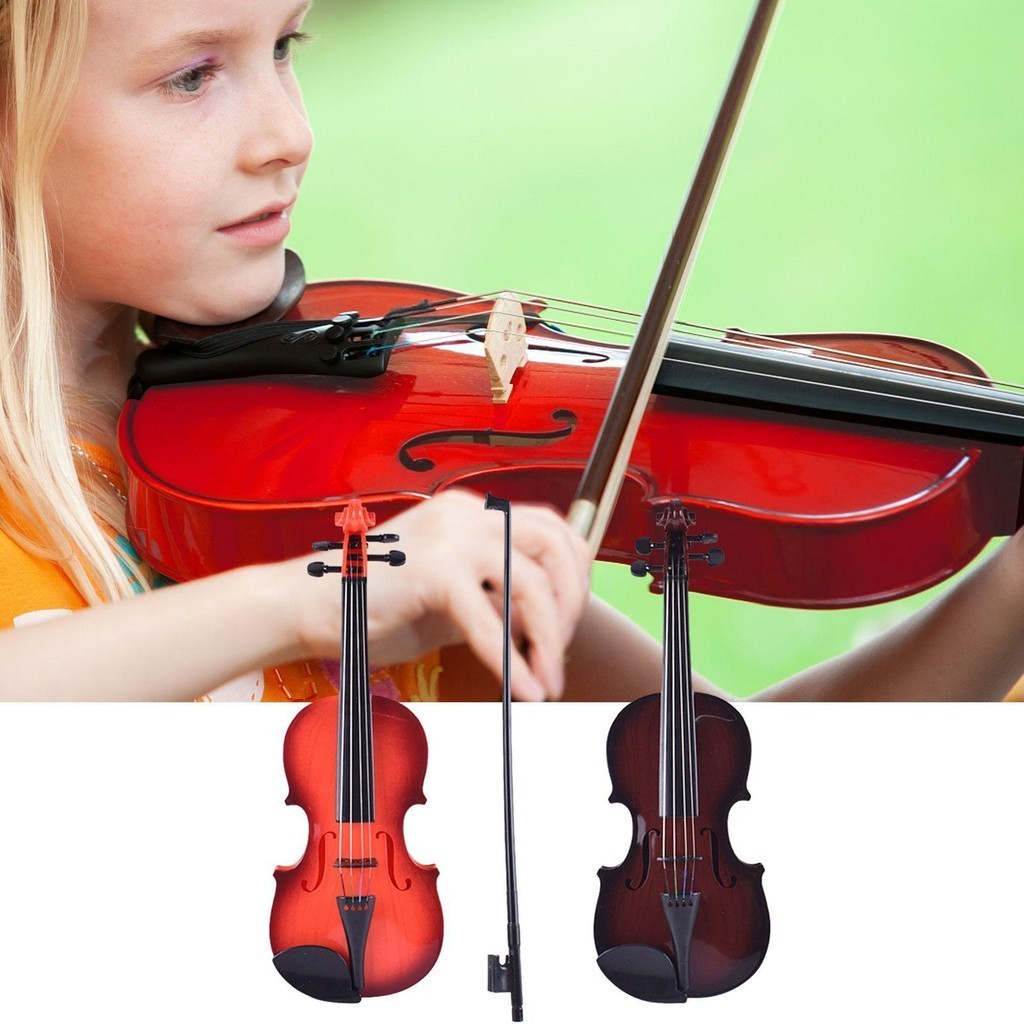 Violin Musical Toy Adjustable Strings Simulated Violin educational ...