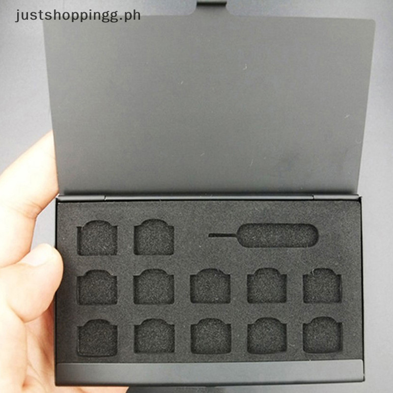 # new # 12-Slots-NANO+1-Slot-Card-Pin Aluminum Portable SIM Micro Pin ...