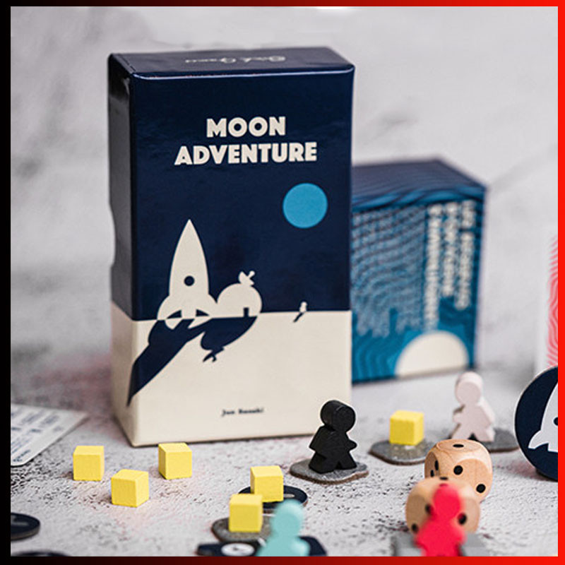 Board Game Moon Adventure Party Game Family Game | Shopee Philippines