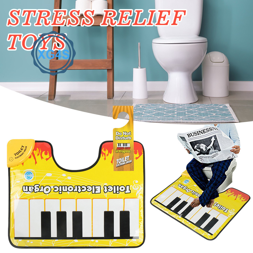Toilet Electronic Organ Mat Battery Powered Musical Potty Pad For ...