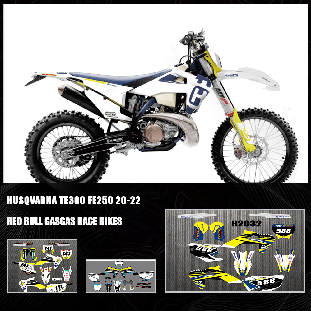 Graphics Stickers Decals Deco Full Kit For Husqvarna TE300 FE250 2020 ...