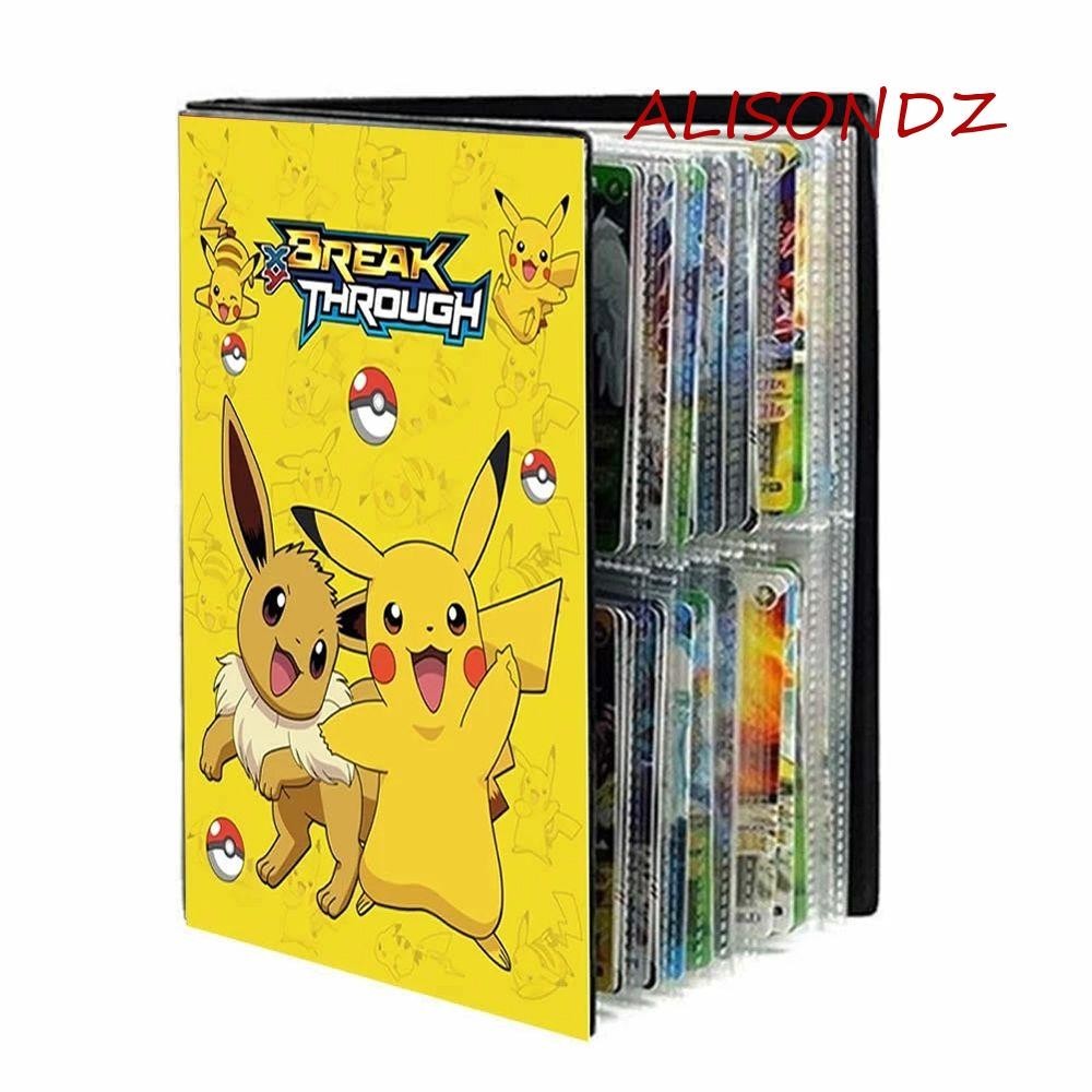 ALISONDZ Pokemon Cards Album Kid Gift 240PCS Display Binder VMAX GX EX ...