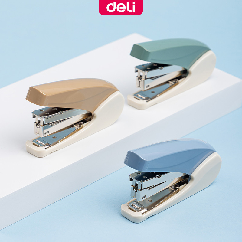 Deli Labor-saving Stapler Set 10# Staple 0230-T | Shopee Philippines