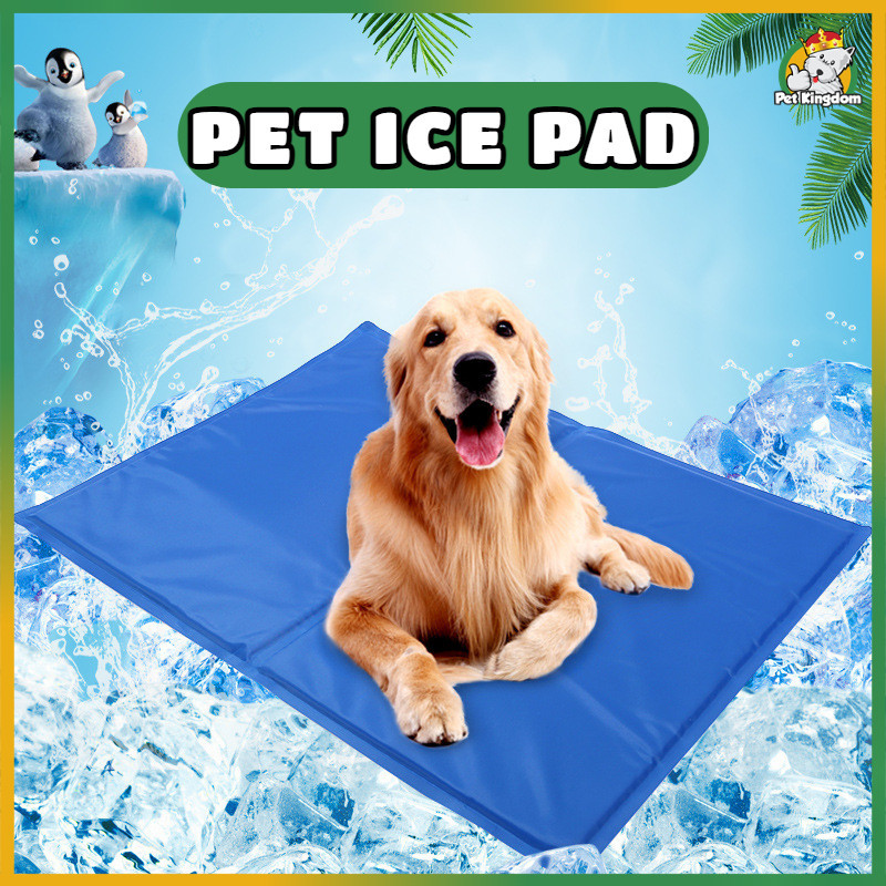 Pet Cooling Pad for Dogs Gel Ice Pad Summer Quick Cooling Sleeping Mat ...
