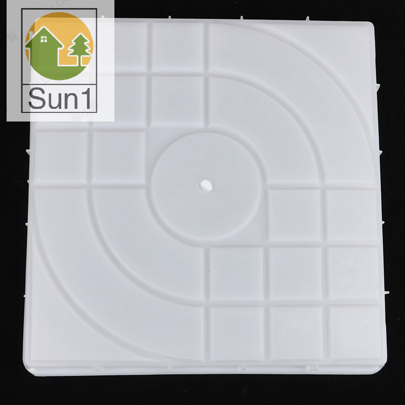 Sun1> Diy Path Maker Concrete Molds Garden Pavement Mold Road Path ...