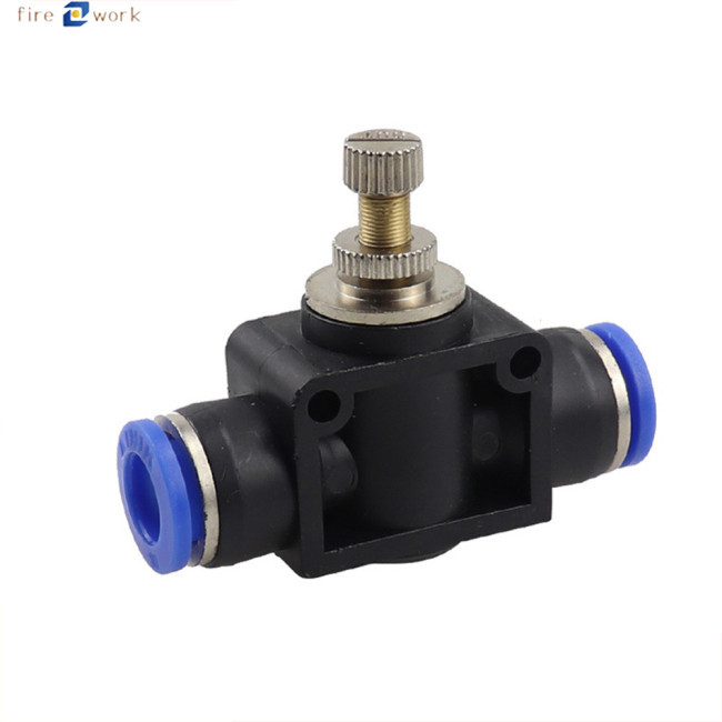 Special Offer!! 360 Degree Rotation Pneumatic Fittings Adjustable Flow ...