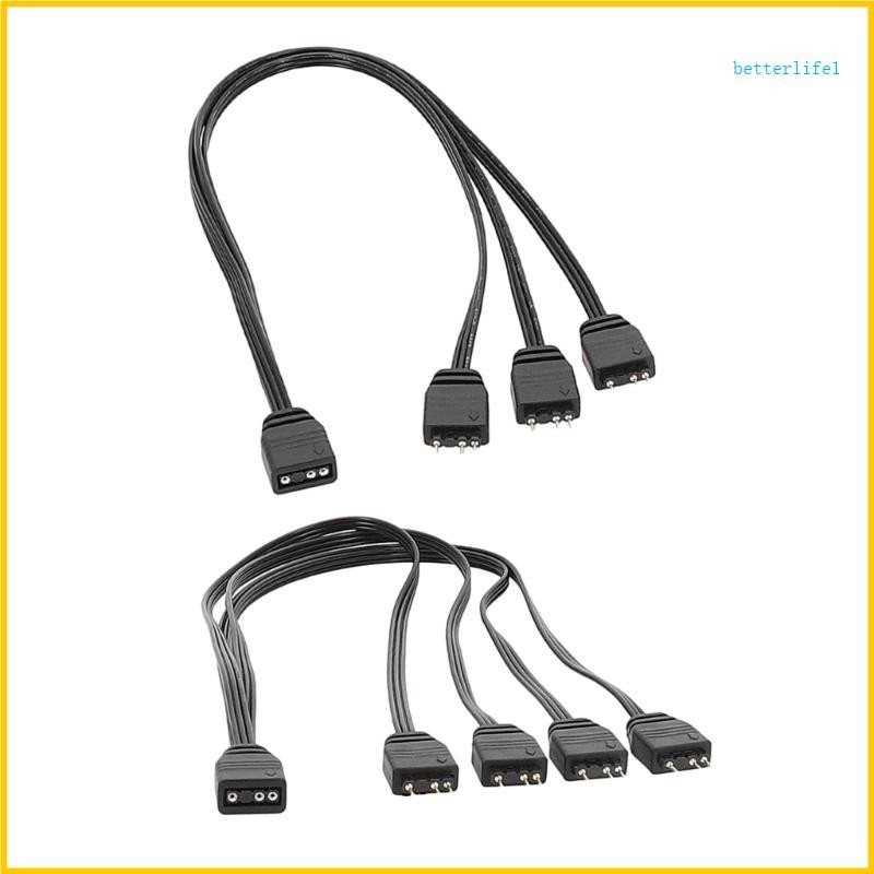 BTM Versatile ARGB Splitter Cable 3Pin Addressable Splitter Extension ...