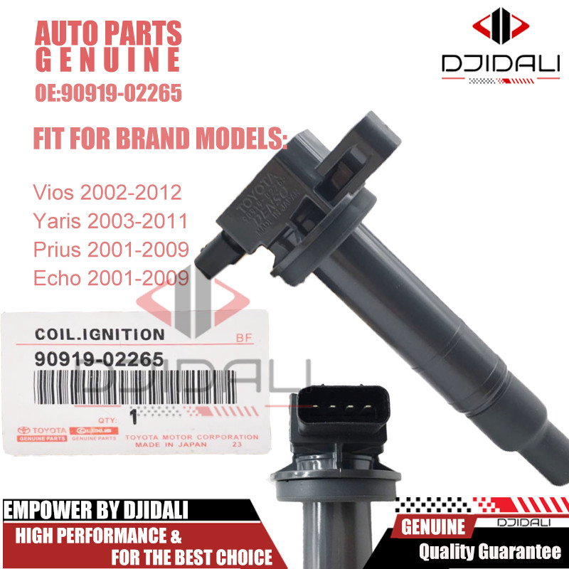Genuine Toyota Ignition Coil 90919-02265 for Toyota Vios 2002-2012 ...