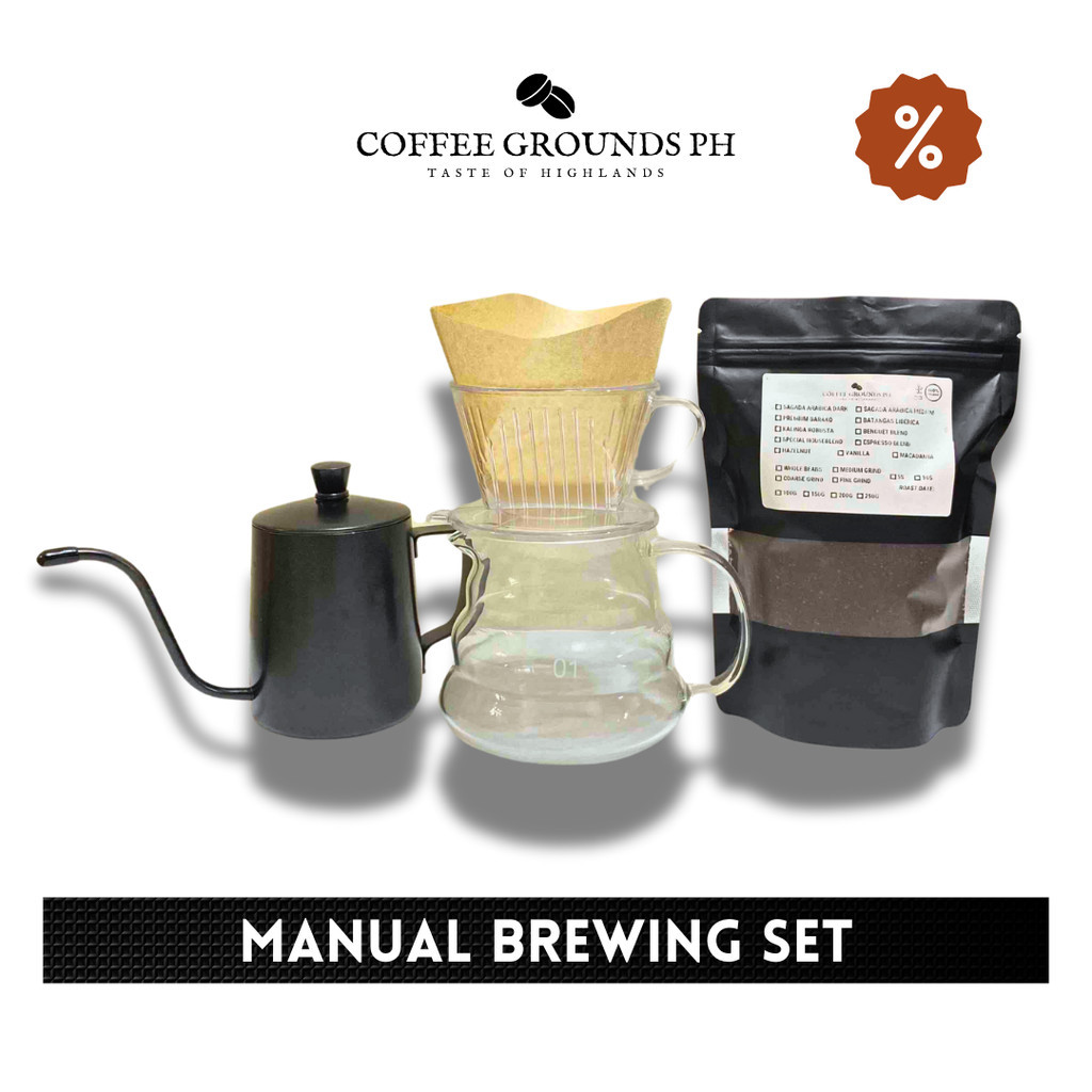 Coffee Grounds PH - Manual Brewer Set - Ultimate Barista Home Brewing ...