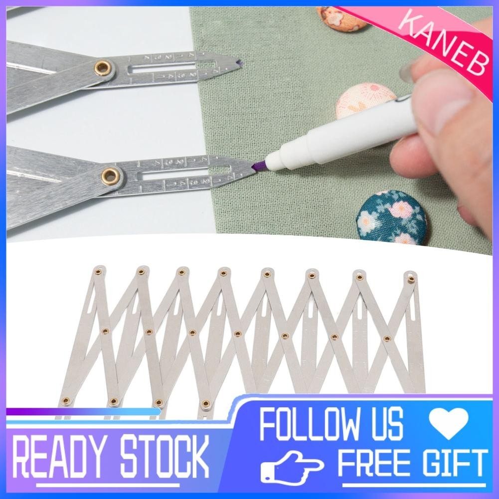 Kanebduk Expandable Sewing Gauge Aluminum Accurate Multipurpose Prevent ...