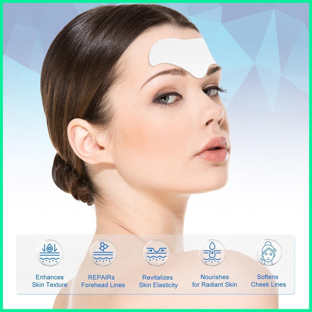 Forehead Gel Patch Forehead Patches Firming Lift up Masque Stickers ...