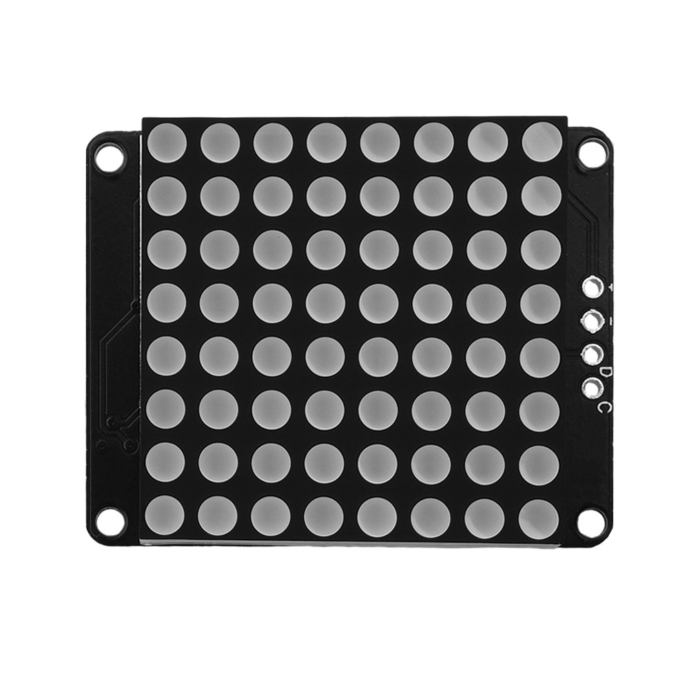 8X8 Matrix Common Cathode LED Dot Matrix Display Module Ht16K33 Driver I2C Interface | Shopee ...