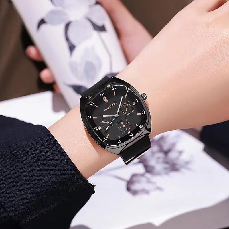 Fashion Quartz Watch Elegant Casual Silicone Watches High Appearance ...
