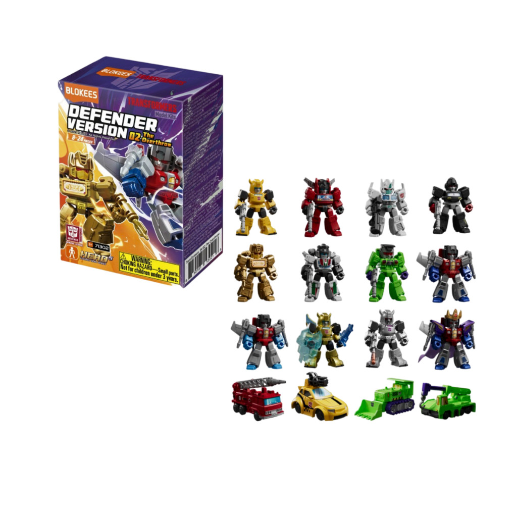 Blokees Transformers Galaxy Defender Version 02 - The Overthrow Blind ...