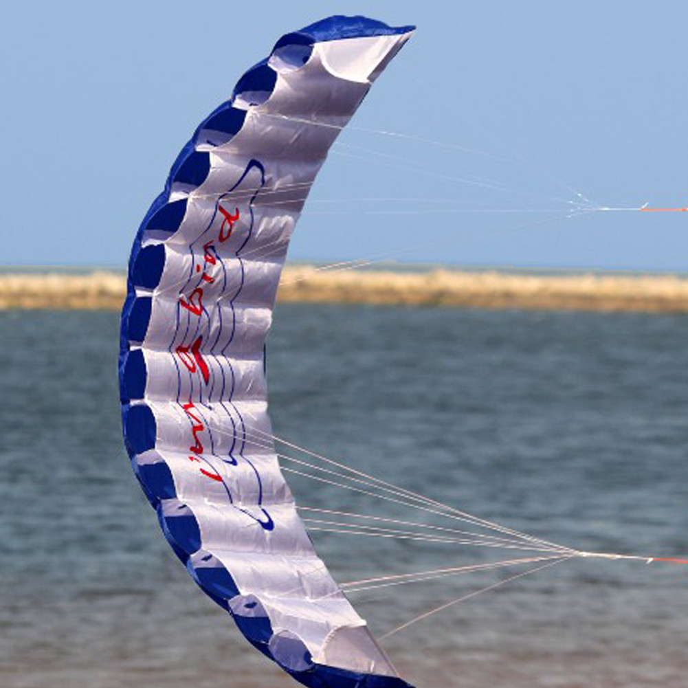 Beach Kite High Quality Dual Line Stunt Parafoil Parachute for Beach ...