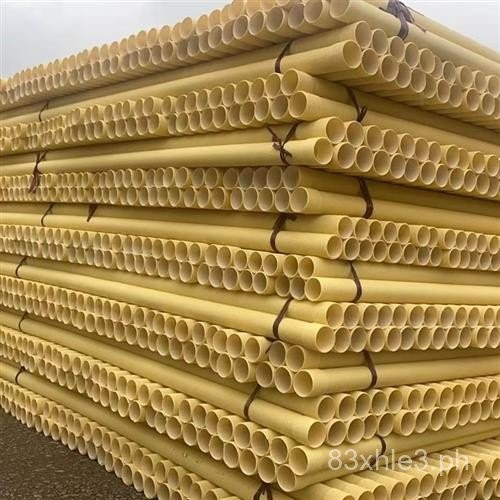 New upvc Yellow Communication Corrugated Pipe Threading Pipe cpvc Power ...