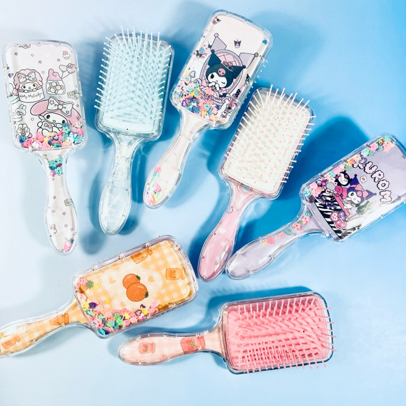 1PCS Kuromi Cartoon Cute Hair Comb Combing Hair Brush Air Bag Hair ...