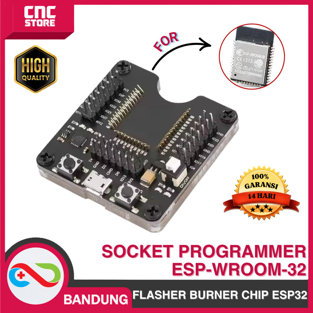 Downloader FLASHER BURNER CHIP ESP32 ESP-WROOM-32 | Shopee Philippines