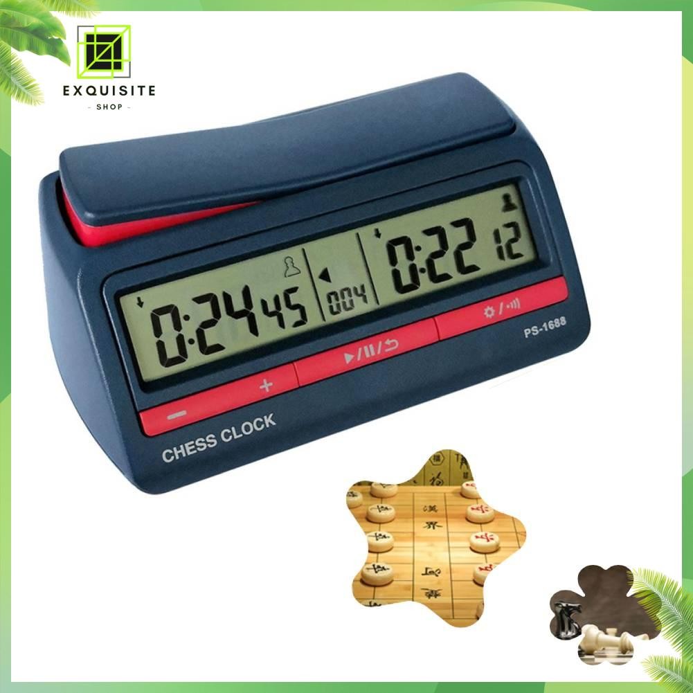 3-in-1 Multipurpose Portable Professional Chess Clock Digital Chess Timer Game Timer | Shopee ...