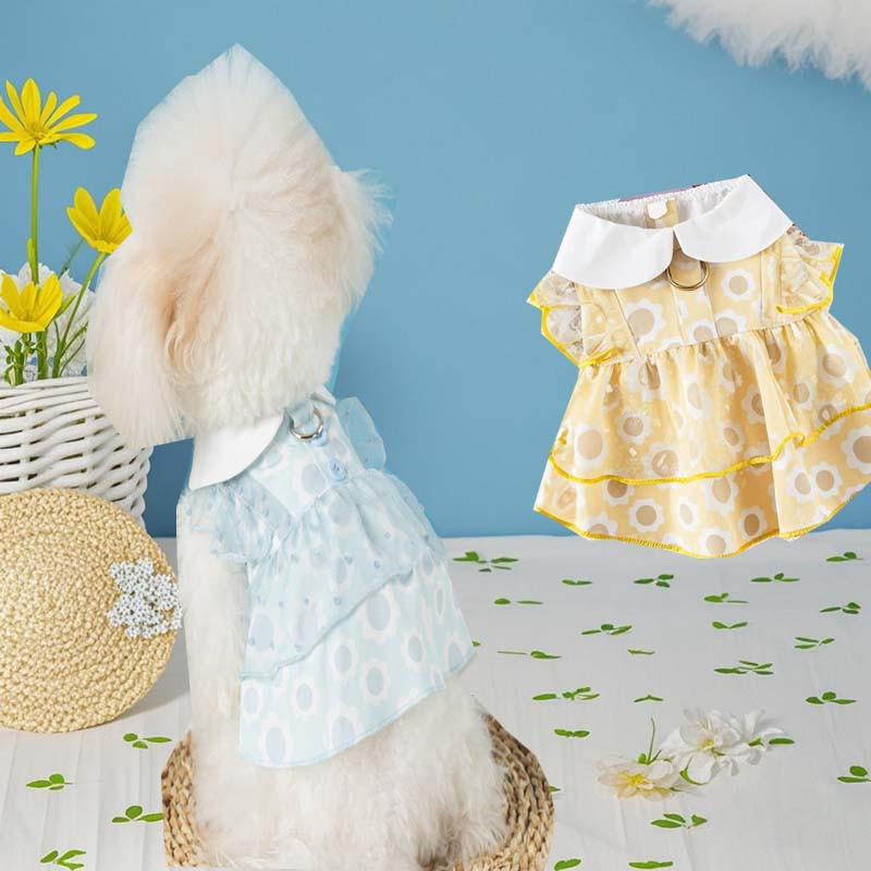 Dog Costume Pet Clothes for Shih Tzu Birthday Kitten Dress Fashion ...