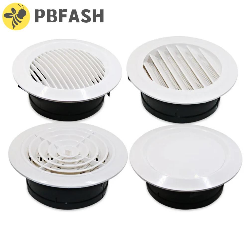 PBFASH Round Air Vent Extract Valve, White 75-200mm Air Vent Extract ...