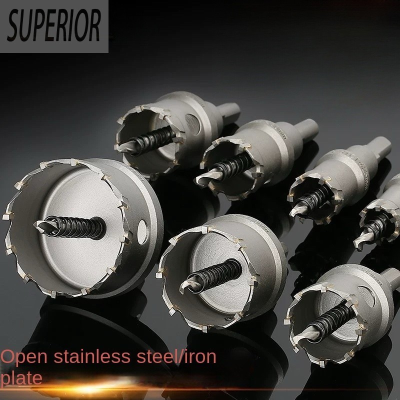 1pc tainless steel hole saw Carbide Hole Saw Cutter Heavy Duty | Shopee Philippines